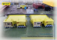 China Customized Heavy Material Handling Cart Remote Control With Alarm Light for sale