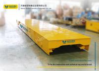 China Steel Yellow Battery Transfer Cart Industry Transport Trailer Heat - Resistant for sale