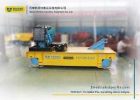 China Heavy Material Transfer Cart Curved Rails Moving Flat Car Save Labor Force for sale