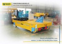 China Heavy Material Transfer Cart Curved Rails Moving Flat Car Save Labor Force for sale