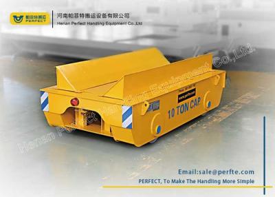 China Wireless Control Battery Transfer Cart Wagon Electrical Coil Transport Bogie for sale