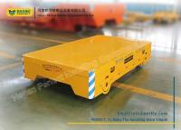 China Cast Steel Wheel Rail Transfer Cart Heavy Cargo Transportation For Crane for sale
