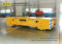 China Cast Steel Wheel Rail Transfer Cart Heavy Cargo Transportation For Crane for sale