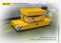 China Steel Material Handling Equipment Industrial Cargo Transfer Cart Rail Traverser for sale
