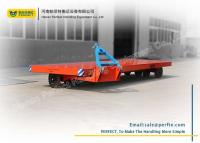 China Cargo Transfer Heavy Duty Flatbed Trailer Flexible Working For Small Space for sale