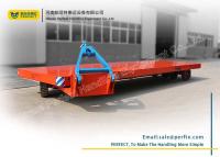 China Cargo Transfer Heavy Duty Flatbed Trailer Flexible Working For Small Space for sale