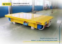 China 50 T Cable Heavy Industrial Transfer Trolley Solid Electric Bogie For Workshop for sale