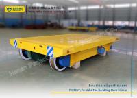 China 50 T Cable Heavy Industrial Transfer Trolley Solid Electric Bogie For Workshop for sale