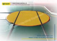 China Electric Material Handling Turntable / Manual Pallet Turntable Well - Balanced for sale