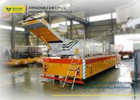 China 200 Ton Die Transfer Cart Cement Shunter Trolley Motorized Heavy Transporter for sale