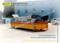 China 200 Ton Die Transfer Cart Cement Shunter Trolley Motorized Heavy Transporter for sale