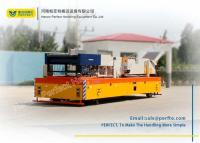 China 200 Ton Die Transfer Cart Cement Shunter Trolley Motorized Heavy Transporter for sale