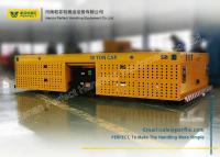 China Cargo Carriage Heavy Die Transfer Cart / Battery Powered Cart No Rail Multidirectional for sale