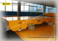 China Precision Tubes Rail Transfer Cart / Material Handling Trolley Four Wheels for sale