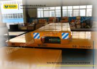 China Precision Tubes Rail Transfer Cart / Material Handling Trolley Four Wheels for sale