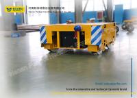 China Heavy Duty Pallet Transfer Carts , Flatbed Rail Transfer Trolley For Steel Plant for sale