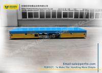 China Trackless Transfer Bogie Electric Trailer Trolley Low Noise Easy Operation for sale