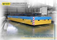 China Trackless Transfer Bogie Electric Trailer Trolley Low Noise Easy Operation for sale