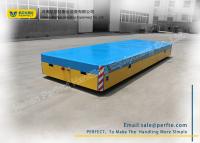 China Trackless Transfer Bogie Electric Trailer Trolley Low Noise Easy Operation for sale