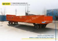 China Orange Heavy Duty Plant Trailer Customized Load Capacity For Cargo Shipment for sale