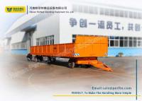 China Orange Heavy Duty Plant Trailer Customized Load Capacity For Cargo Shipment for sale