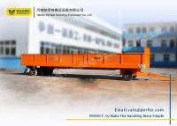 China Orange Heavy Duty Plant Trailer Customized Load Capacity For Cargo Shipment for sale