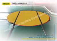 China Steel Industry Motorized Pallet Turntable Non - Slip Surface For 90 Degree Rotation for sale