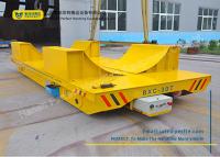 China Towed Cable Powered Coil Transfer Trolley Customized Color For Metal Sheet for sale