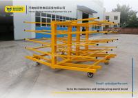 China Steel Frame Rack Truck Die Transfer Cart For Assemble Line Transportation for sale