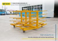 China Steel Frame Rack Truck Die Transfer Cart For Assemble Line Transportation for sale