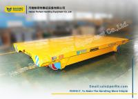 China Conductor Rail Powered Die Transfer Cart Platform Track Carrier PLC Control for sale