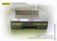 China 3T Lowbed Grey Battery Transfer Cart Flatform Truck Carrier Trailer For Factory for sale