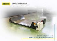 China 3T Lowbed Grey Battery Transfer Cart Flatform Truck Carrier Trailer For Factory for sale