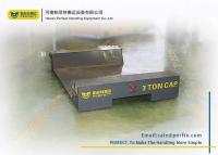 China 3T Lowbed Grey Battery Transfer Cart Flatform Truck Carrier Trailer For Factory for sale