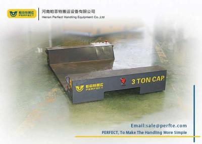 China 3T Lowbed Grey Battery Transfer Cart Flatform Truck Carrier Trailer For Factory for sale