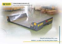 China 3T Lowbed Grey Battery Transfer Cart Flatform Truck Carrier Trailer For Factory for sale