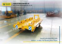 China 2 Ton Plant Motorized Material Handling Carts Steel Transfer Car No Power for sale