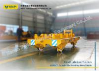 China 2 Ton Plant Motorized Material Handling Carts Steel Transfer Car No Power for sale