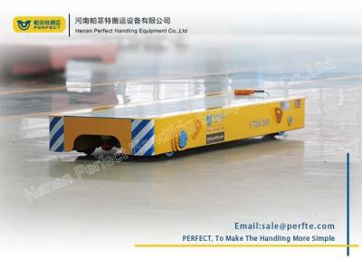 China Battery Powered Industrial Motorized Carts Fully Automatic Operation PLC System for sale