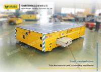 China Plant Smooth Ground Electric Trailer Trolley With Polyurethane Solid Wheels for sale