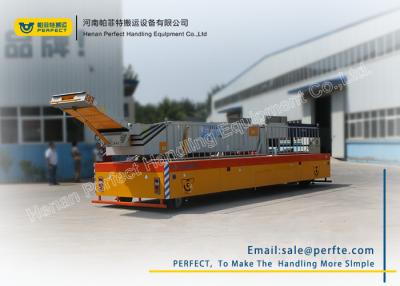 China High Efficient Electric Material Handling Cart / Load Transfer Trolley for sale