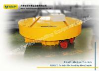 China Rail Material Handling Turntable Cable Powered For Mud Slag Car Transportation for sale