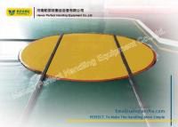 China Rail Material Handling Turntable Cable Powered For Mud Slag Car Transportation for sale