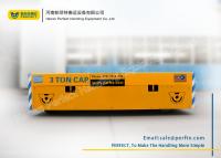 China Battery Power Feeding Steel Structure Rail Transfer Cart for Transferring for sale