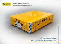 China Battery Power Feeding Steel Structure Rail Transfer Cart for Transferring for sale