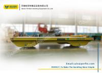 China Heavy Capacity Electric Pallet Rail Transfer Cart for Material Transship for sale