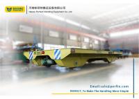 China Heavy Capacity Electric Pallet Rail Transfer Cart for Material Transship for sale