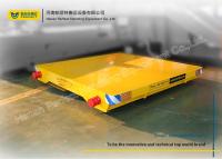 China No Power Rail Mounted Towed Pallet Transfer Carts , Cargo Rail Transfer Trolley for sale