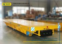 China Anti-Explosion Industrial Transfer Trolley , Hot Rolled Coil Transfer Railway Platform Battery Cart for sale