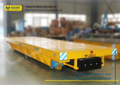China Anti-Explosion Industrial Transfer Trolley , Hot Rolled Coil Transfer Railway Platform Battery Cart for sale